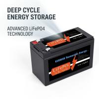 Quality 12V 10Ah 128Wh LiFePO4 Deep Cycle Lithium Battery for Energy Storage and RV for sale