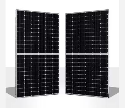 China Linear Power Output Warranty 25 Year 550W Monocrystalline Solar Panel with Half Cut Cell Design for sale