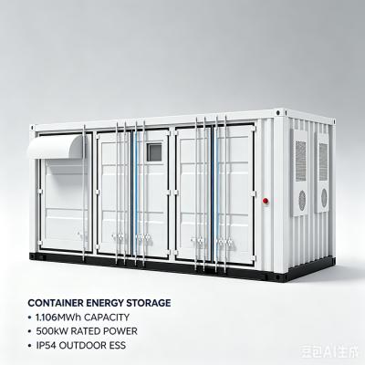 China Extreme Temperature Resistant Commercial Container Energy Storage System -30 to 55 Celsius Off-Grid Power Storage for sale