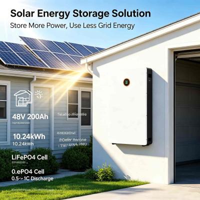 China Modular LiFePO4 Battery 51V | 25Ah to 300Ah Options Renewable Energy Rack for sale