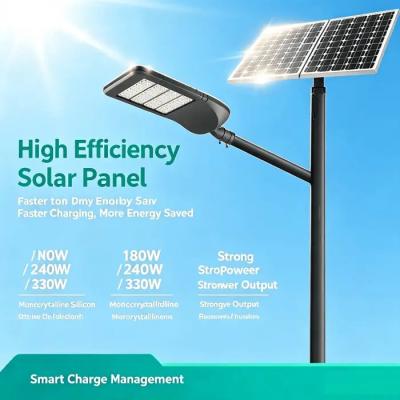 China Remote Area Off-Grid Solar Street Light Self-Charging LED Road Lamp for sale