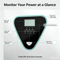 China 11KW Solar Off Grid Inverter WiFi Optional Parallel Function Off-Grid Power System for sale