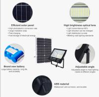 China Adjustable Angle Solar Panel Solar Flood Light Fast Charging Outdoor Lamp for sale