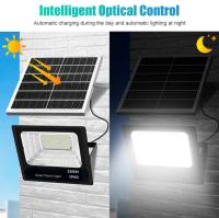 China Adjustable Angle Solar Panel Solar Flood Light Fast Charging Outdoor Lamp for sale