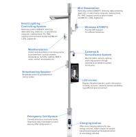 China Smart Pole‑Multi‑Function Smart Street Light Pole for Smart City Solution with WiFi, Camera & Charging Station for sale