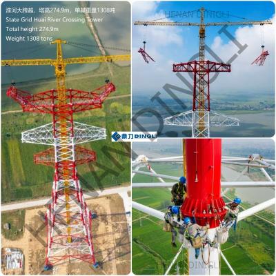 China Autossuficiente superfície tubular de aço da galvanização ou da pintura do mergulho quente da torre à venda