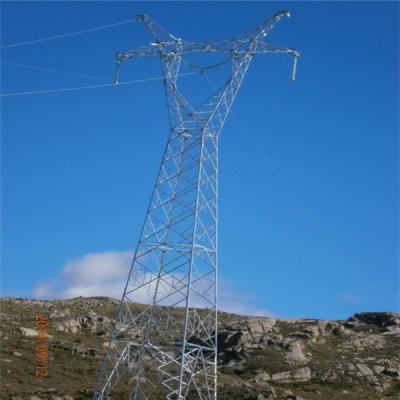 China 220kv 500 Kv de Hoekige Toren van het Hoekstaal voor de Elektromachtskabel van de Spanningsspanning Te koop