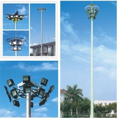Cina Grata Palo d'acciaio di IP65 620mpa 28m Q345 ASTM A572 GR65 in vendita