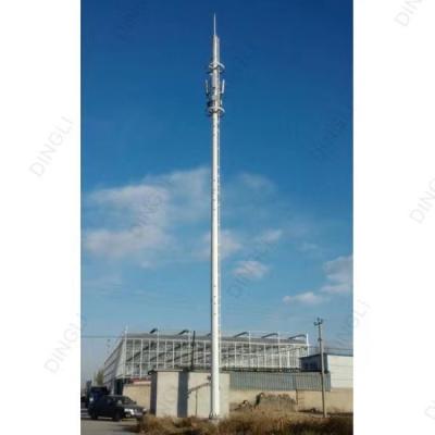 China A G/M ou uma comunicação Monopole de rádio galvanizaram a torre de antena de aço das telecomunicações de Polo à venda