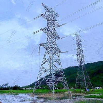 Cina Torre d'acciaio di Palo di galvanizzazione e di verniciatura della immersione calda per il trasporto di energia in vendita