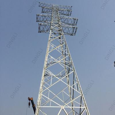 China 110kv dubbele van de het Staalbuis van de Kringstransmissie het Roostertoren van Pool Te koop