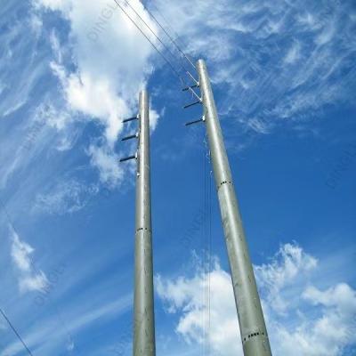 Cina Torre tubolare d'acciaio elettrica Palo del trasporto di energia della torre 10-220KV in vendita