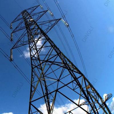 China 66KV van de de Torenstransmissie van het roosterstaal de Galvanisatie van de het Staaltoren Te koop