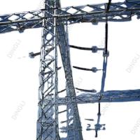 China Galvanized Self Supporting Angle Steel Tower Telecom Radar Telecommunication Tower for sale