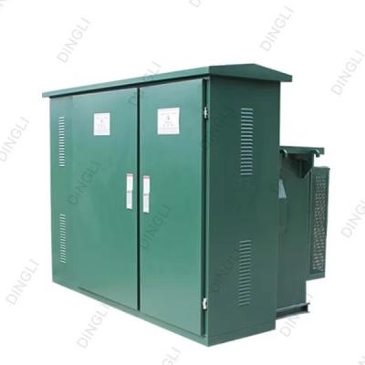 China Beklede Metaal van het de Transformatorhulpkantoor van 400KVA 630KVA 10kV 0.4kV het Mobiele - Te koop