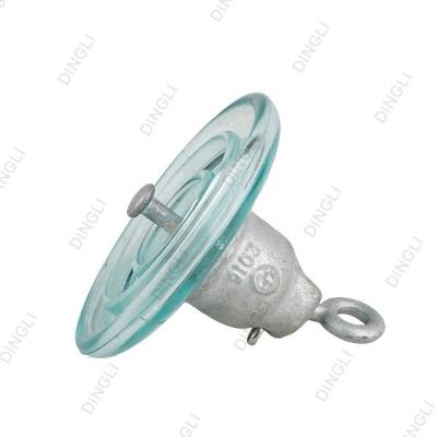 Cina Cavo polimerico elettrico della bobina di potere di razza di Pin High Voltage Glass Insulator in vendita
