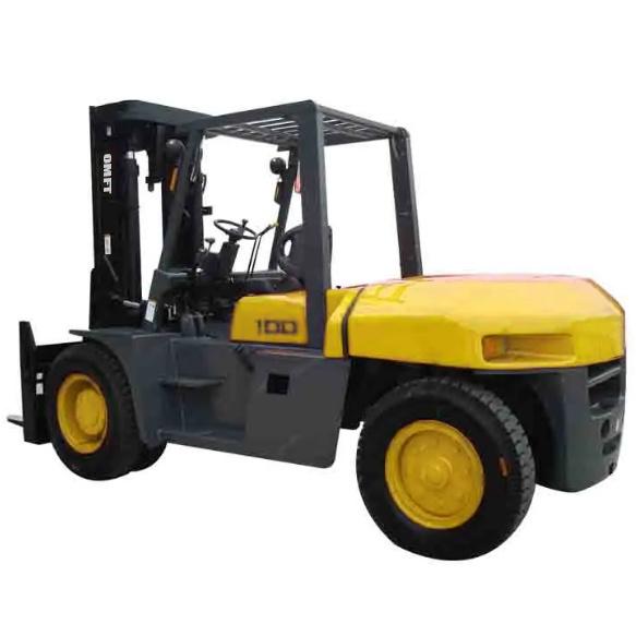 10ton Counterbalanced Diesel Forklift Truck Tcm Technology Ce ISO with Isuzu 6bg1 Engine