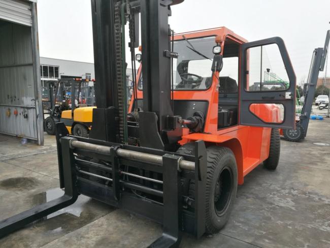 Brand New Container Forklift 12ton Fd120 Cpcd120 Diesel Forklift with Fork Positioner