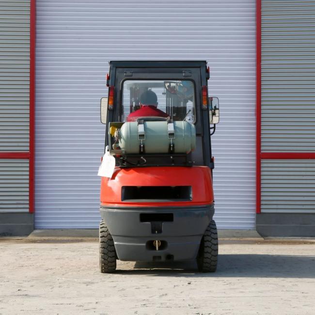 2ton 4-Wheel Operation Gasoline LPG Hydraulic Lifter Truck Forklift with Intelligent Battery and Charger