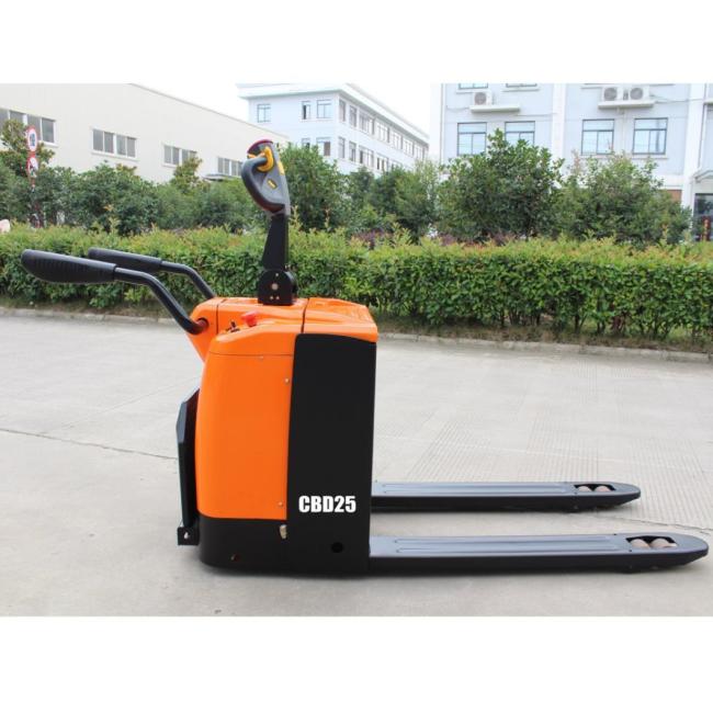 China 2.5ton 2500kg 2.5t Electric Pallet Truck Jack Battery Pallet Truck with Ce ISO