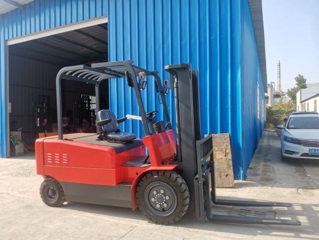 4ton 4t 4000kgs Electric Forklift Truck Battery Forklift Curtis Lifting Height 3m 4.5m 5m 6m Fork Lift Tcm/Linde/Yale/Toyota/Crown/Hyster/Ep/Heli