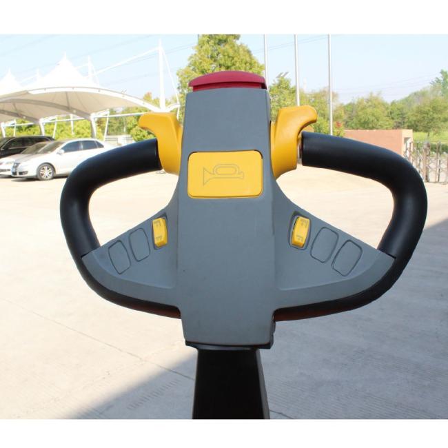 1.6t 1.6 Ton 1.6ton Stand Type Battery Stacker Electric Pallet Stacker Lifting Height 3000mm 3m Mast Duplex Mast Two Stage Mast Pallet Stacker Fork Lift Stacker