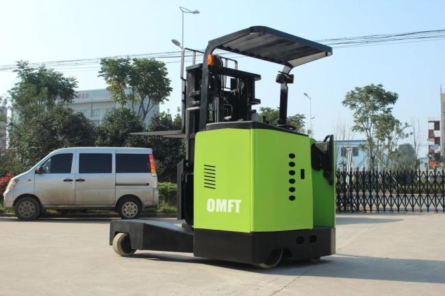 3m to 12m 4-Ways Three Way Narrow Aisle Metal Shelf Storage Vna Pallet Rack Electric Forklift Stacker 1ton 1.5ton