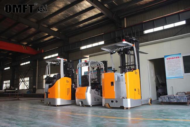 Electric Clamping Drum Reach Forklift Trucks Stacker