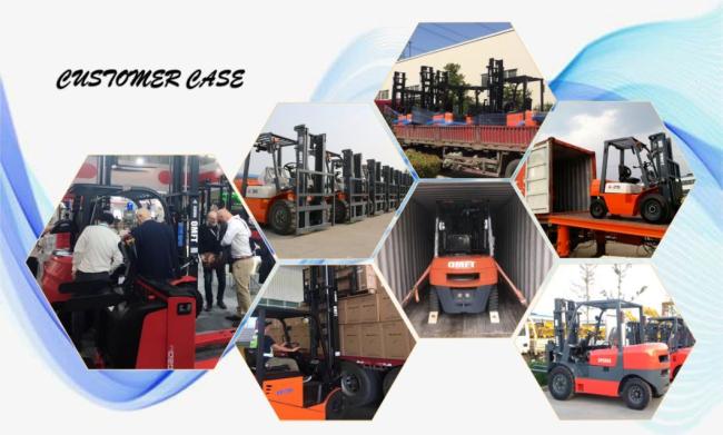 Electric Reach Forklifts 3way 4 Direction Forklift 2.5 Ton 1.5 Ton 2 Ton 4 Way Forklift