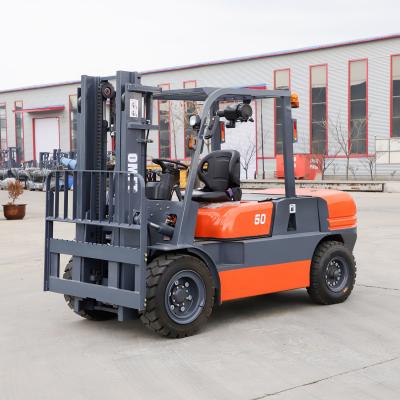 China 5t Diesel Forklift Trucks 5000kg Toyota Model CE with Japanese Isuzu Mitsubishi Engine Fork Lift for sale