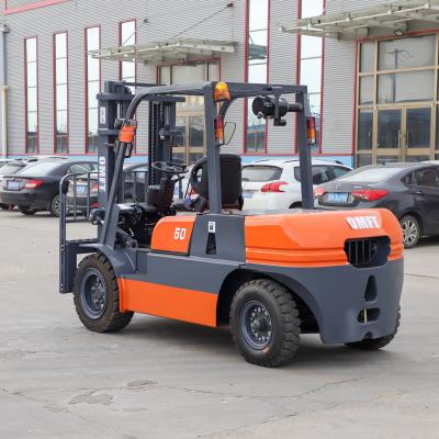 Cina 4Camionforcella diesel da 5 tonnellate con motore Mitsubishi a tre punte in vendita