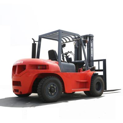 Cina Camione elevatore diesel certificato con motore cinese o giapponese con forcella da 1220 mm da 10 tonnellate in vendita