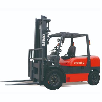 Cina 4.5t pneumatici a motore diesel carrello elevatore con ricambi in vendita