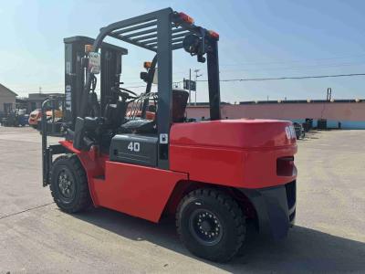 China 4.0 Ton Diesel Forklift Truck Material Handling Equipment with 4000kgs Load Capacity for sale