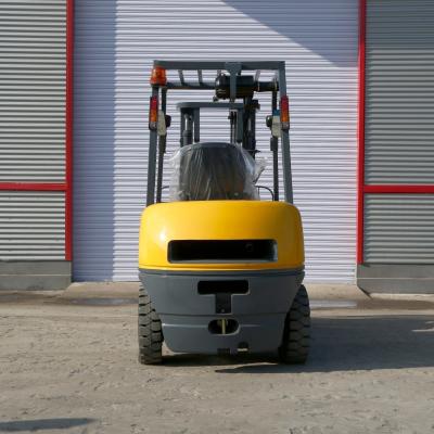 Cina 3 tonnellate 3000 kg Cpcd30 camion elevatore diesel con mastello duplex di 3,5 m 3500 mm in vendita
