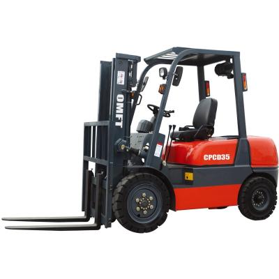 Cina Altezza di sollevamento 3000-7000 mm Cpcd35 Camion di sollevamento diesel con sollevamento duplex libero da 3,5 tonnellate 3500 kg in vendita