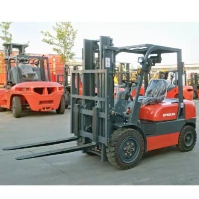 Cina Altezza di sollevamento massima di 3 m 3,5 tonnellate CPCD35 Camion di sollevamento diesel con motore Mitsubishi S4s in vendita