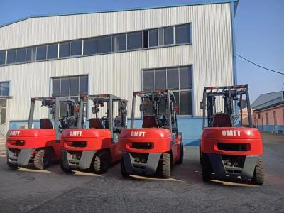 Cina Forklift diesel da 500 mm con centro di carico Fd40 Fd45 Fd50 ad alta capacità e certificato CE in vendita