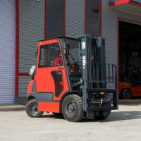 China Forklift Trucks with Side Shift Solid Tyre Toyota Technical Petrol LPG Fork 1070mm for sale
