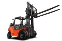 China Tires Pneumatic or Solid 5ton LPG Forklift with Cabin GM4.3 Engine for sale