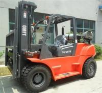 China Tires Pneumatic or Solid 5ton LPG Forklift with Cabin GM4.3 Engine for sale