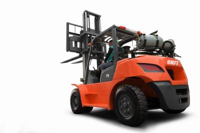 Cina 2960 mm Min. Larghezza di impilamento ad angolo retto di carrello elevatore a gas liquefatto con motore e cabina GM4.3 in vendita