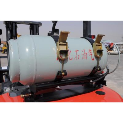 China 2.5t benzine K LPG vorklift met Nissan K21 K25 klemmen hydraulische transmissie en keuze Te koop