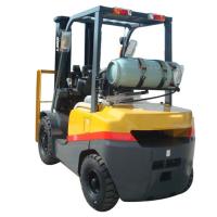 China LPG/Gasoline or Double Fuel EPA Certificated Forklift with Side Shift Cabin Solid Tire for sale