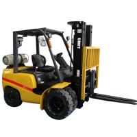 China LPG/Gasoline or Double Fuel EPA Certificated Forklift with Side Shift Cabin Solid Tire for sale