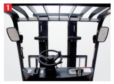 China Carregador elétrico de 5 toneladas 5000 kg com bateria de lítio de chumbo ácido 4 rodas 3m-7m Mast Tcm/Linde/Yale/Toyota/Crown/Hyster/Heli/Ep à venda