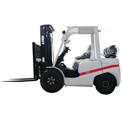 Cina Ce ISO SGS Certificato 3.5t Tcm Technic Benzina Gas LPG Benzina Pneumatici a cuscino carrello elevatore in vendita
