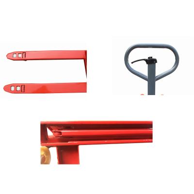 Cina Apparecchiature per magazzini CBY25 2,5 tonnellate con pallet jack manuale con certificato Ce ISO SGS in vendita
