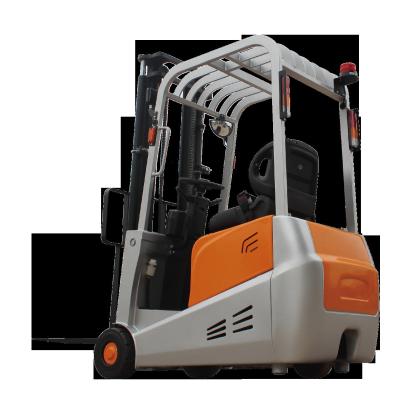 China 1.5ton 1500kgs Smart 3 ruedas elevadora eléctrica con motores AC de acero y material de caucho en venta