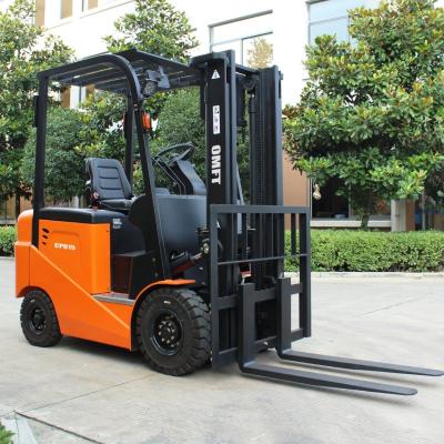中国 電動フォークリフト 6m フルフリーマストと最小回転半径 2010mm 販売のため